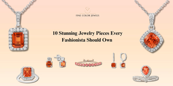 10 Peach Sapphire Jewelry Pieces Every Fashionista Should Own